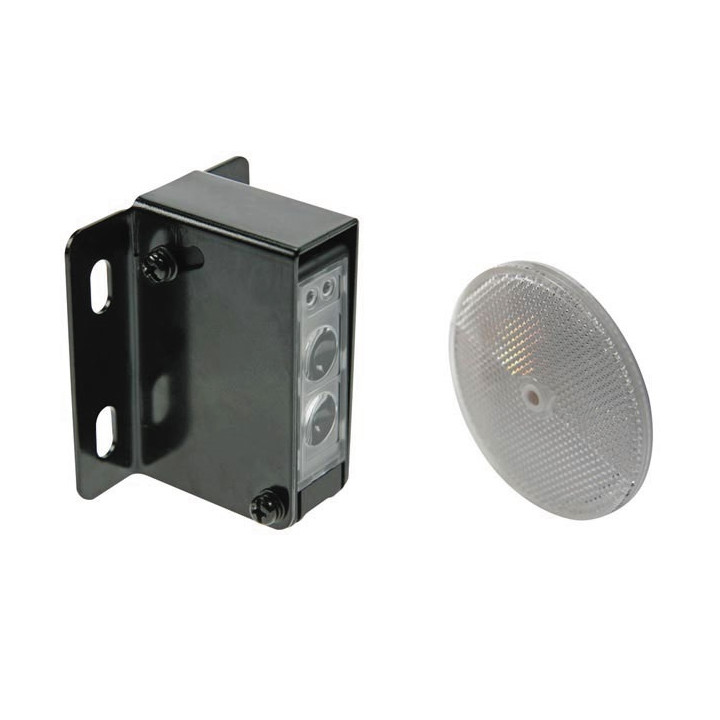 Cellule photoelectrique 10m 12v 24v 48v reflecteur barriere capteur ...