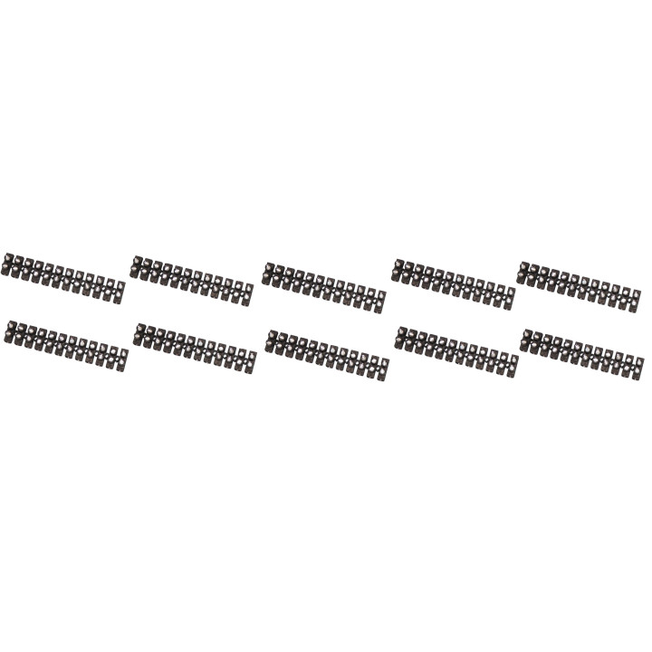 10 barrette 2,5 mm² 10a domino electrique connexion raccordement el ...